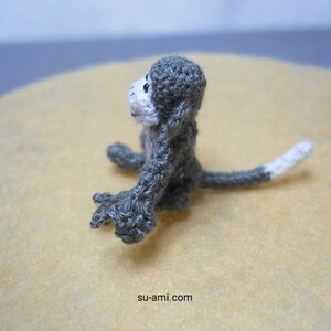 Micro Mini Monkey - Tiny Crocheted Monkeys - Made to Order - Etsy UK