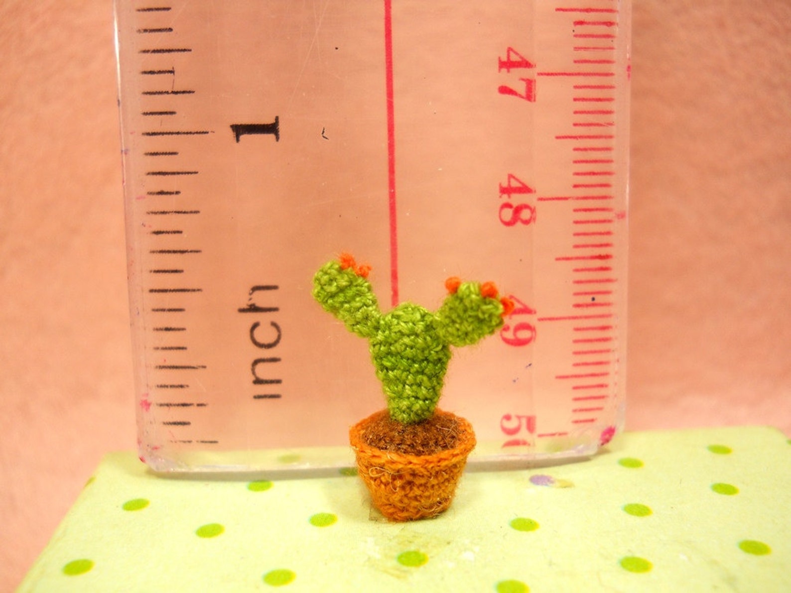 Micro Cactus Type 06 -tiny Crochet Cactus Amigurumi Plant - Made to ...
