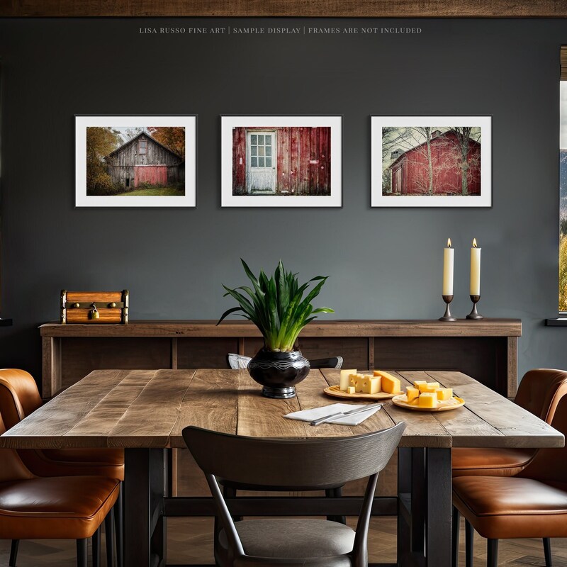 Red Farmhouse Decor - Etsy