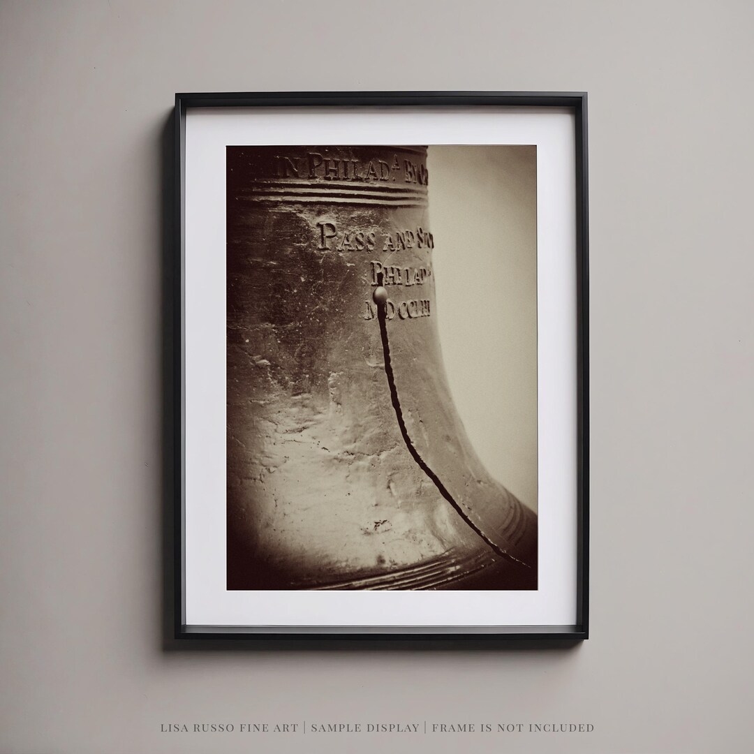 Liberty Bell Print: Patriotic Americana Decor - Unframed Photo Art - Etsy