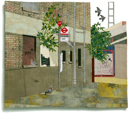 Fish Island Bus Stop, 12 X 10 Inches, Print on Paper - Etsy