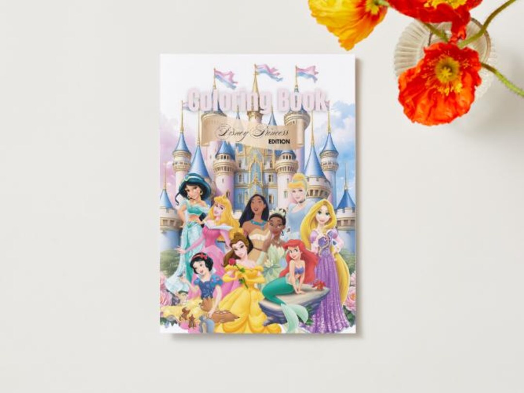 Disney Princess Coloring Pages | Fun Printable Activity Book for Kids ...