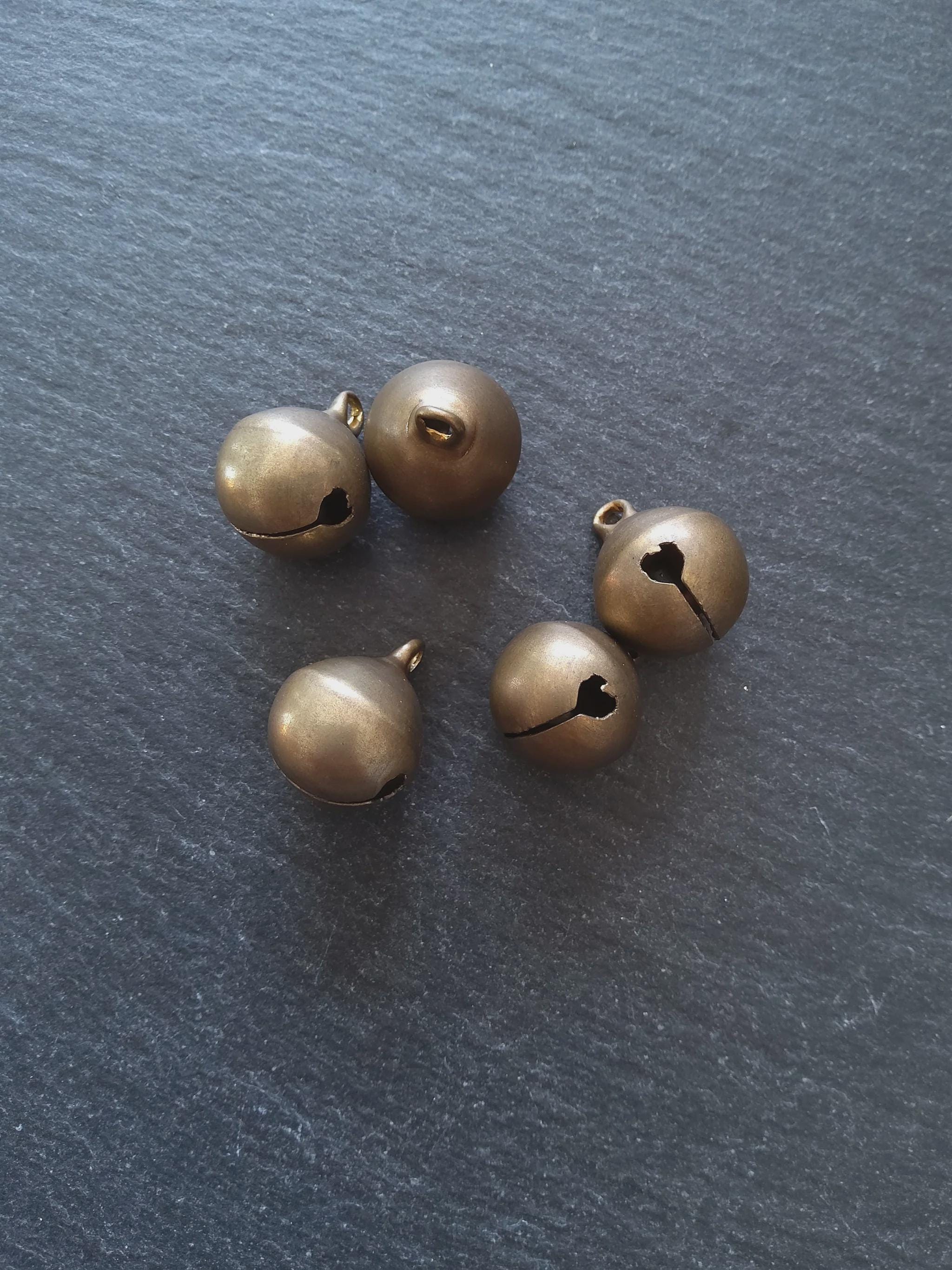 6 or 30 Antique Bronze Tone 15mm Brass Bells 19x15mm - Etsy