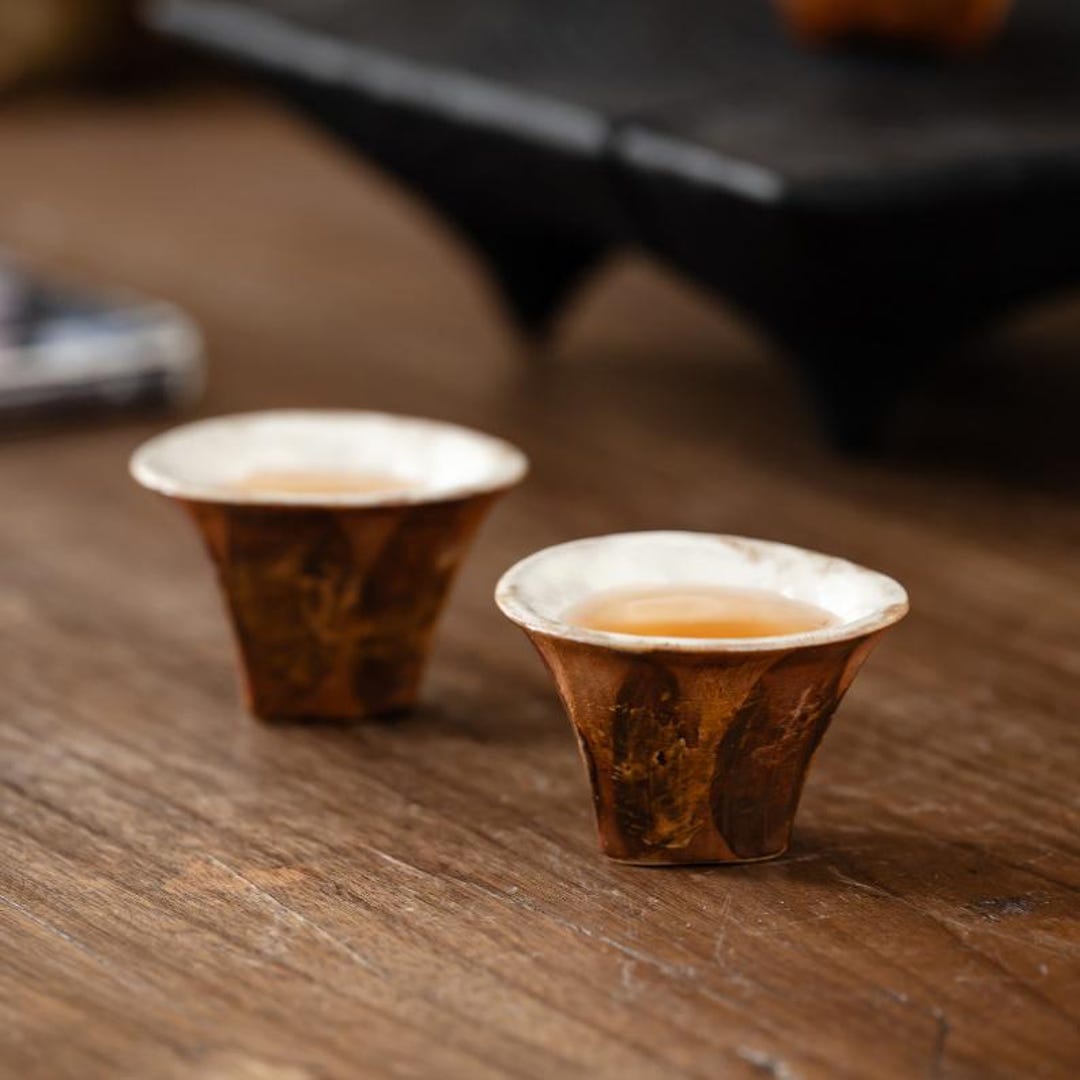Handmade Rough Pottery Tea Cup, Retro Japanese Style - Etsy