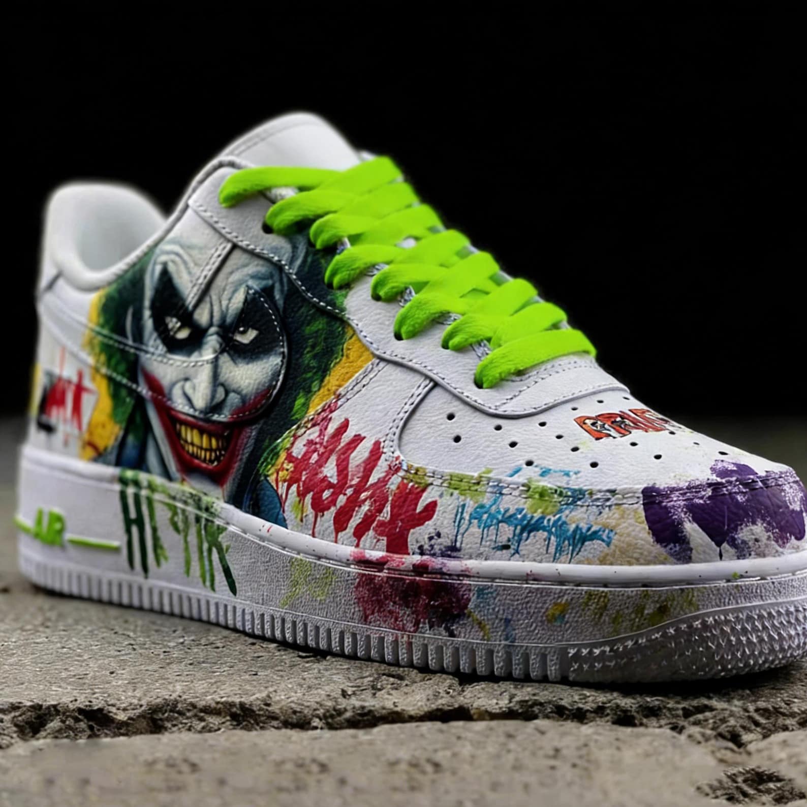 Custom Graffiti AF1 Sneakers, Hand Painted Sneakers - Etsy UK