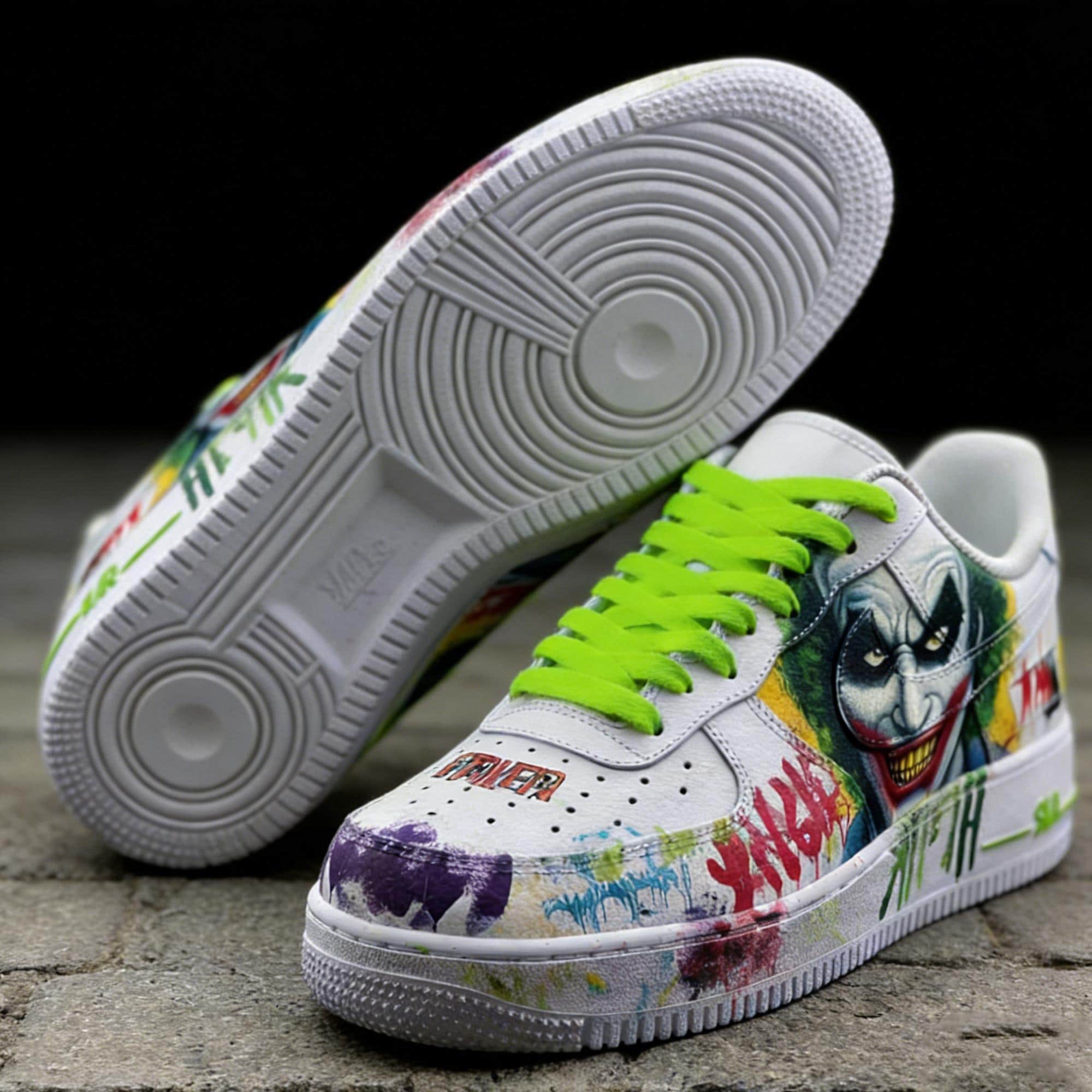 Custom Graffiti AF1 Sneakers, Hand Painted Sneakers - Etsy UK