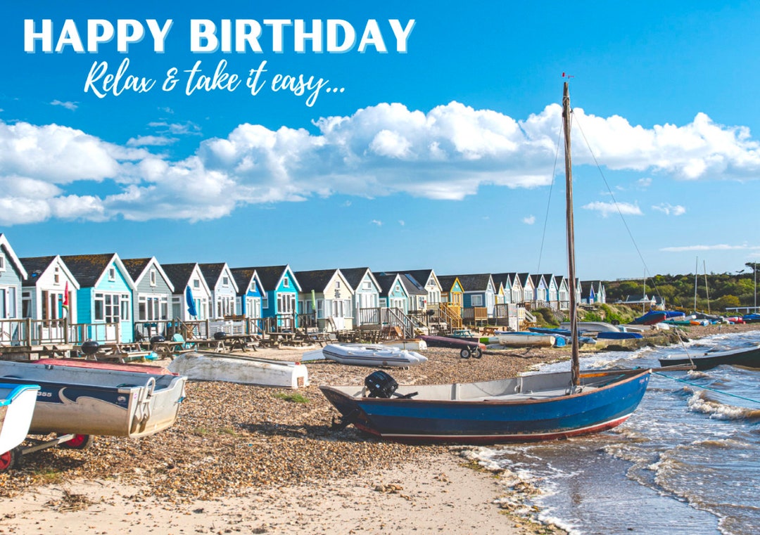 CARD Happy Birthday Boat, Wedding, Greetings Cards Photography Emma ...
