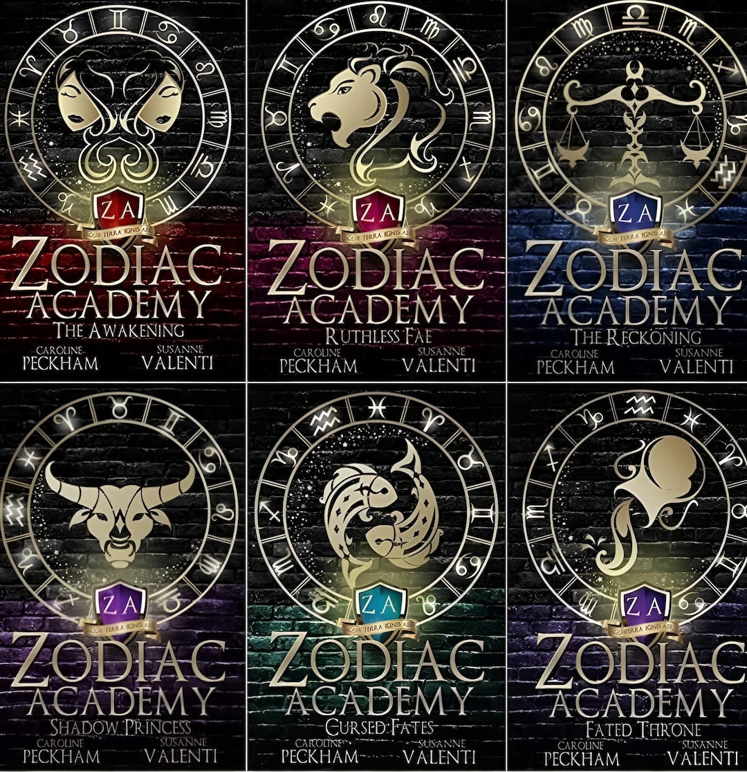 Zodiac Academy (1 to 6) 6 Books Set by Caroline Peckham (english ...