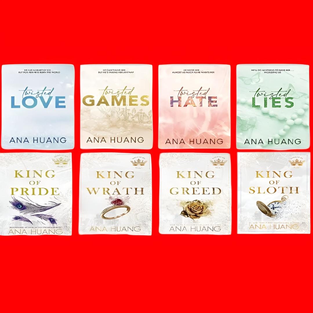 Twisted Series + King Series 8 Books Set by Ana Huang (english ...