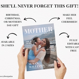 Mother's Day Magazine | Mom Gift | Christmas Gift | Mom Birthday Gift | Birthday Gift for Mom ...