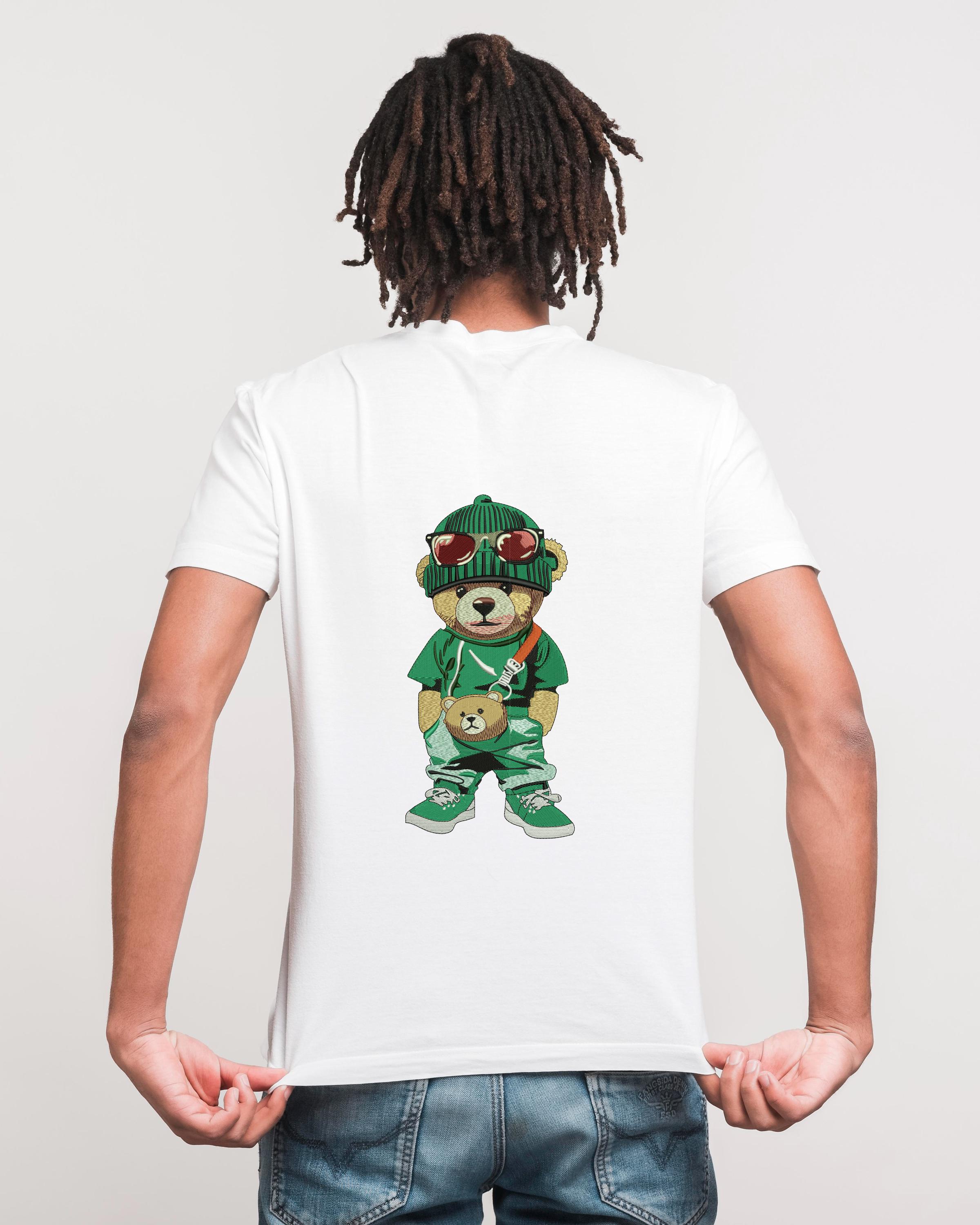 Bear Embroidery Design Into (dst, Exp, Hus, Pes, Vp3, Xxx, Pdf) 4 Sizes ...