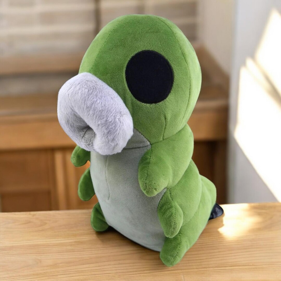 Hollow Knight Grub Plush Toy 9.8 Inches | Green Caterpillar Figure ...