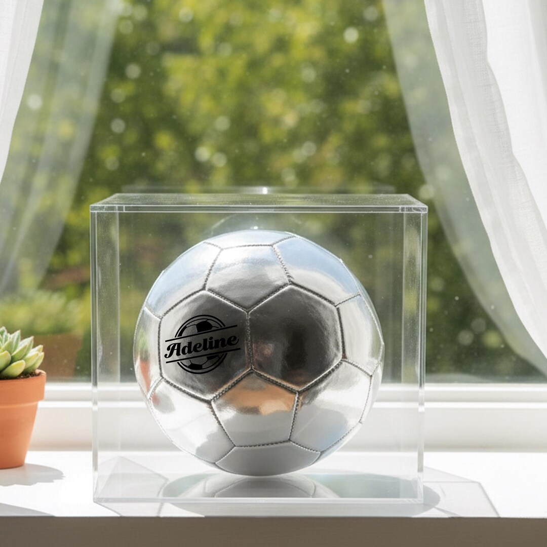 Custom Personalized Soccer Ball With Name or Logo – Gold & Silver ...