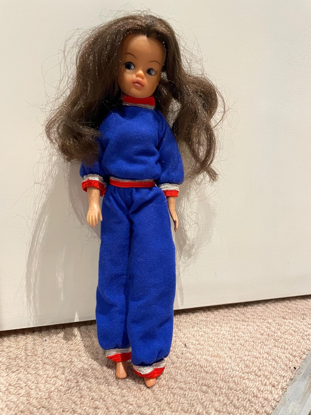 Vintage Sindy Blue Tracksuit Set, Leisure Suit for Sindy Doll - Etsy