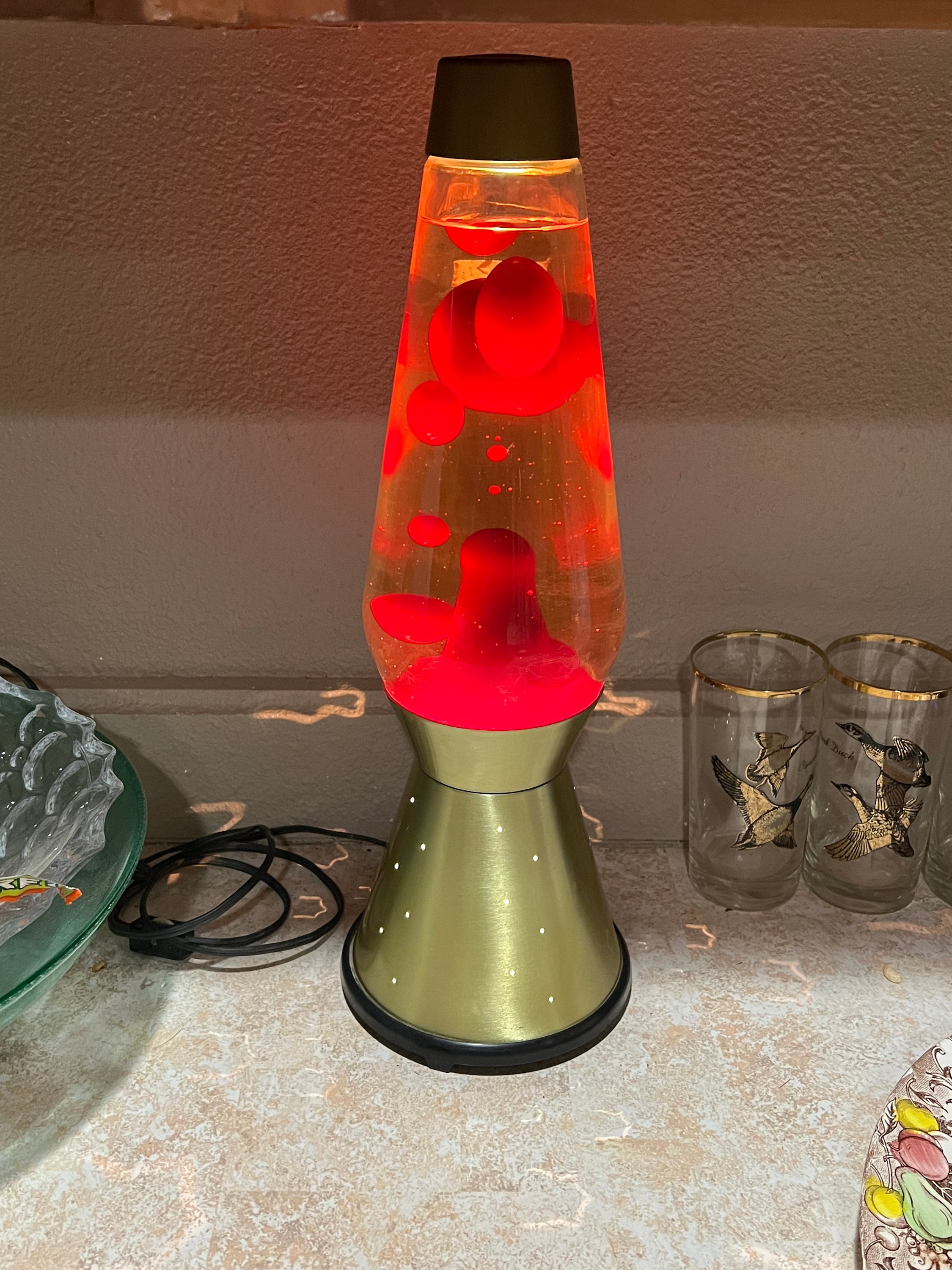 Red Lava Lamp