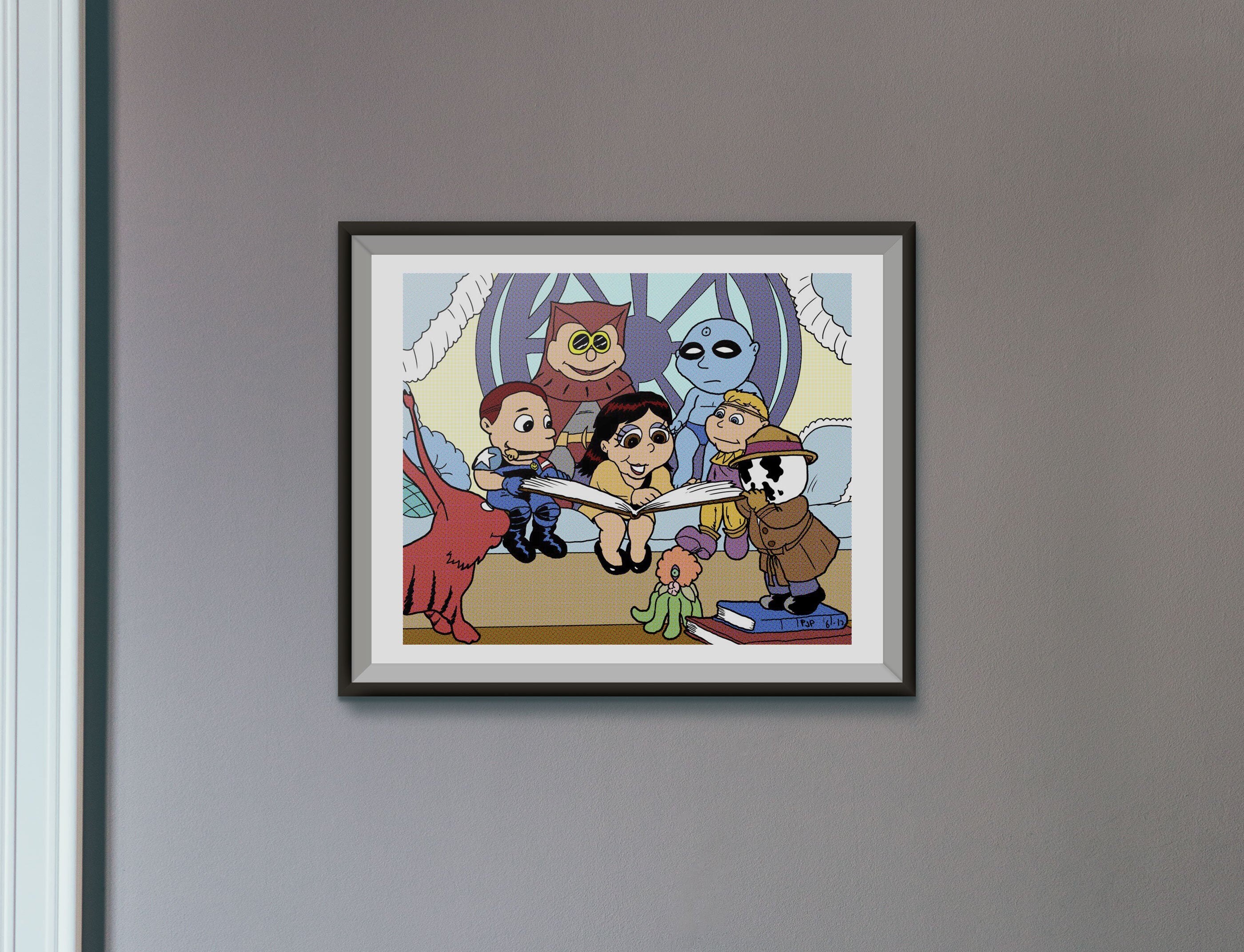 Impresión de arte de Watchmen Babies - Etsy España