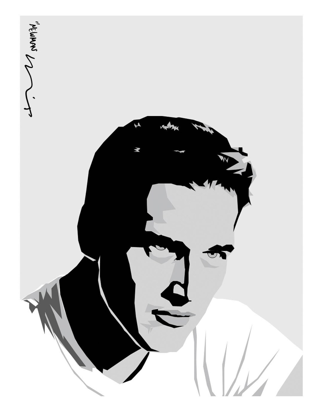 Carte postale pop art de Paul Newman - Etsy France