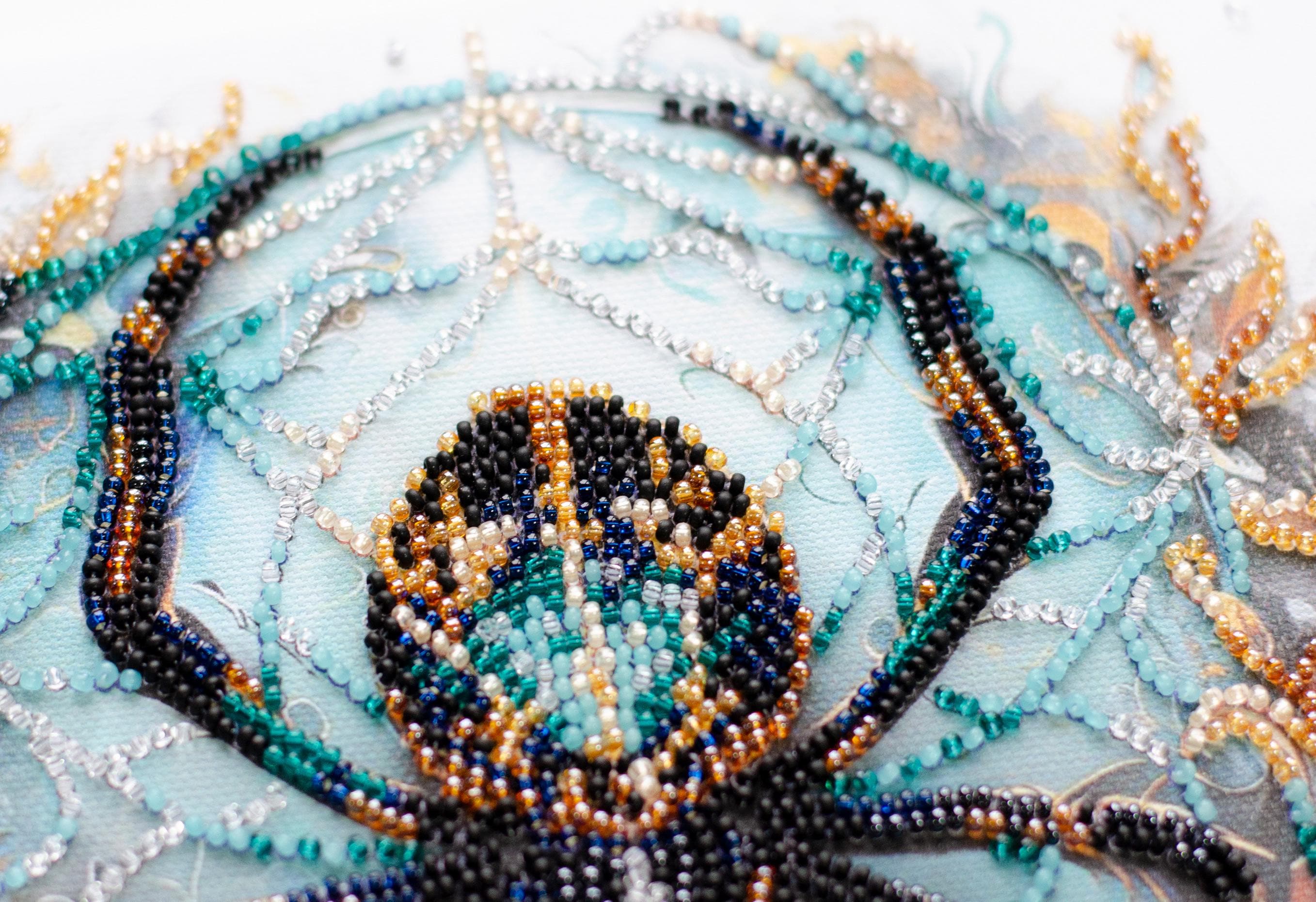 Spider Bead Embroidery Kit – DIY Beading Kit Beginner | Bead Art Kit ...