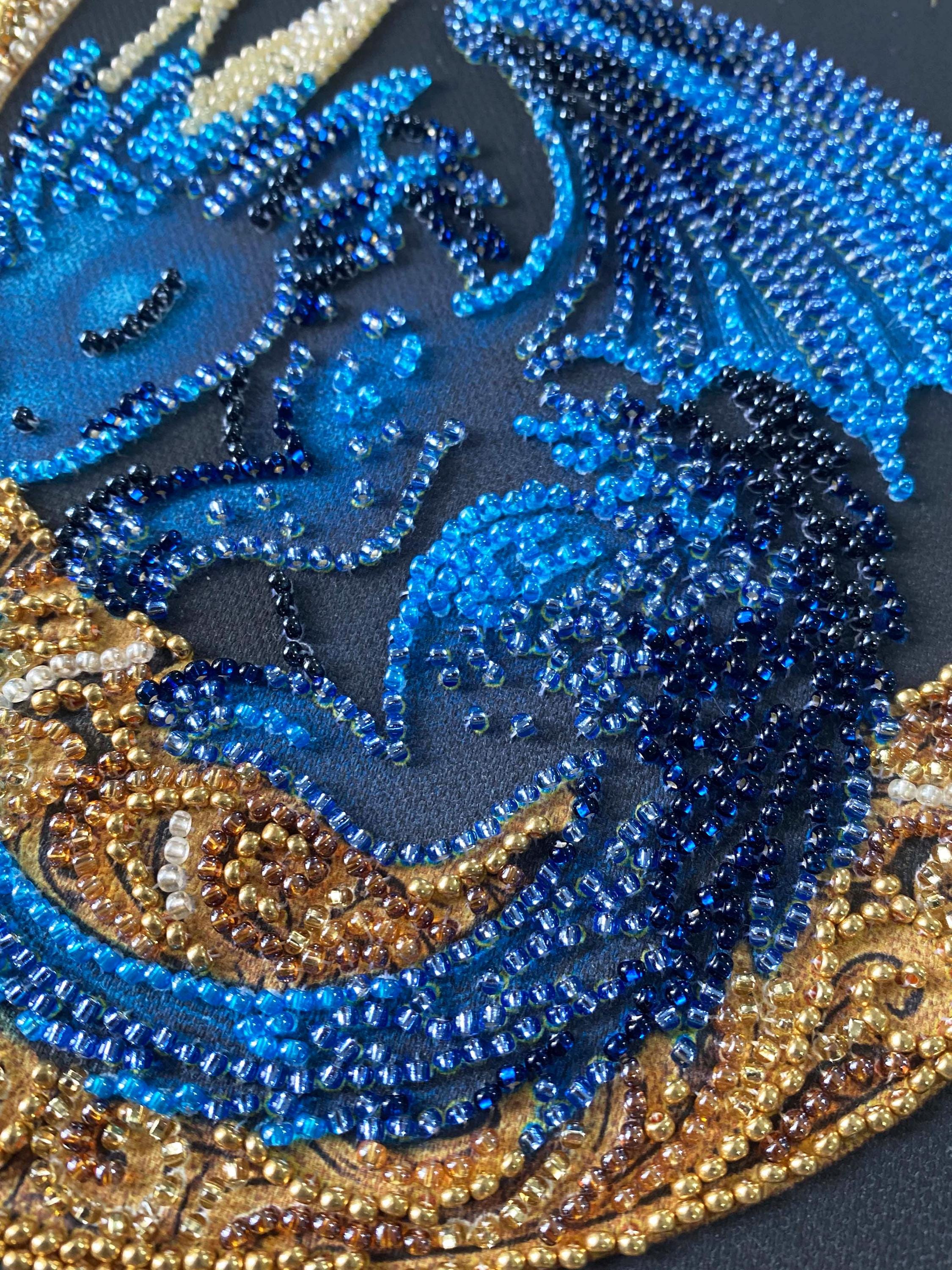 Little Dragon Bead Embroidery Kit – DIY Beading Kit Beginner | Bead Art ...