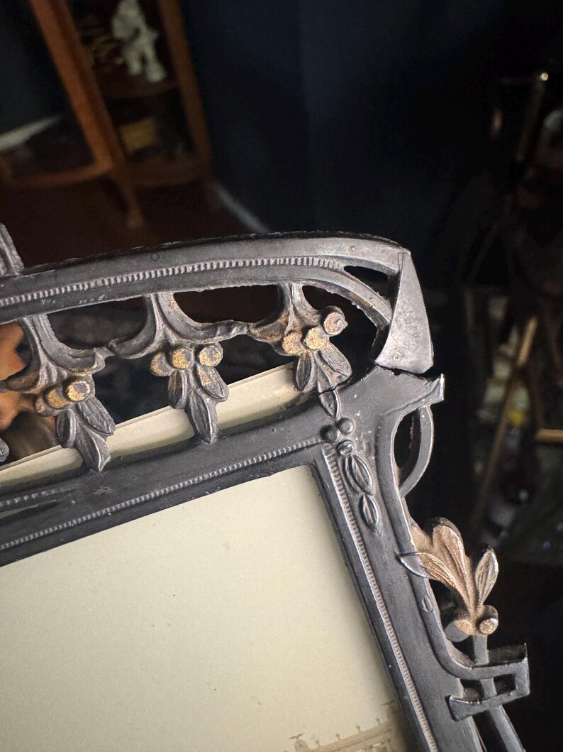 Rare 1904 World Fair Frame, Art Nouveau Metal Easel With Ephemera - Etsy