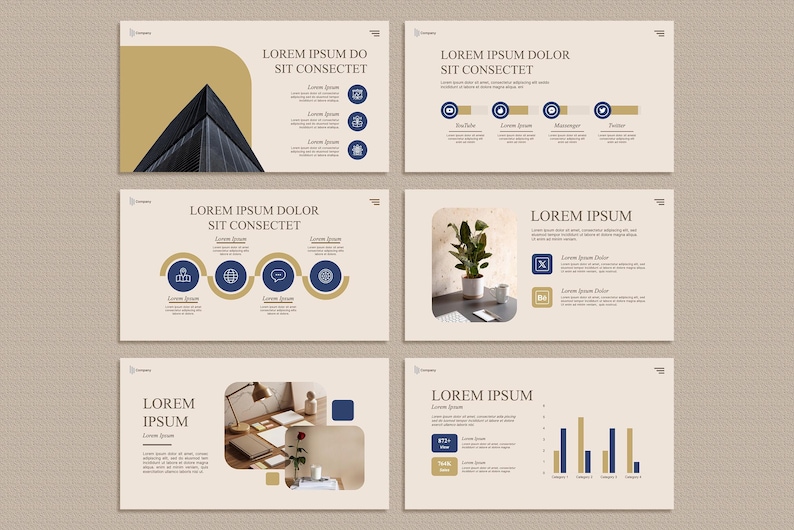 Blue Gold Powerpoint Template Presentation Canva Slide Business blue-gold-powerpoint-template-presentation-canva-slide-business