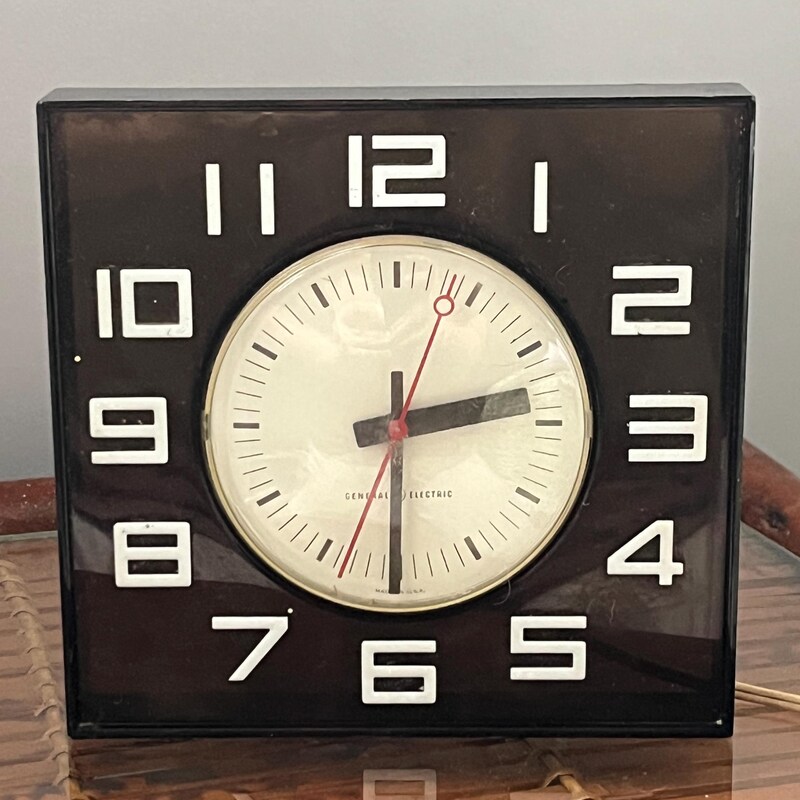 Square Wall Clock - Etsy