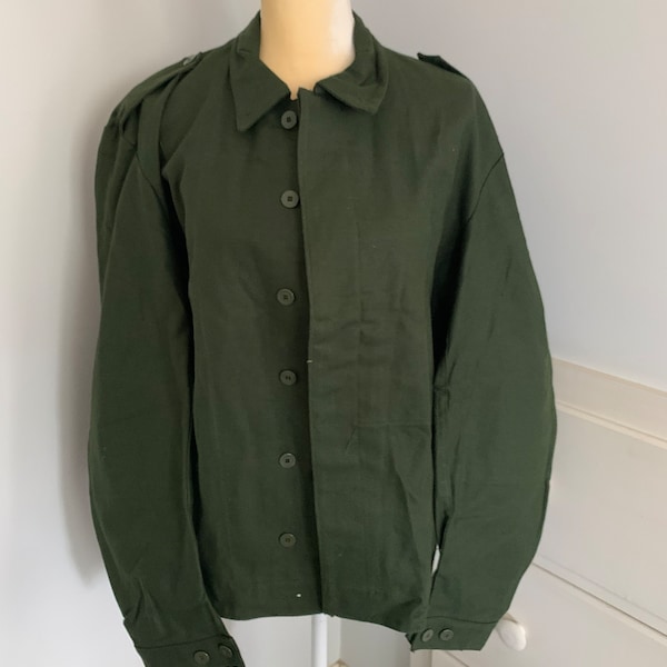 Canvas Military Jacket - Etsy