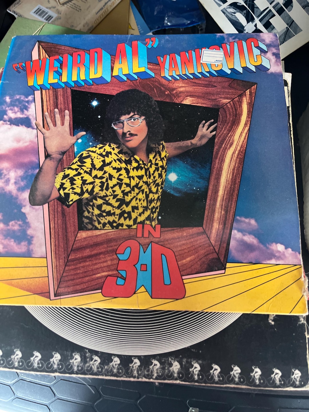 Vintage Weird Al in 3D LP Record Vinyl 1984 1980s 80s Eat It Album 12 ...