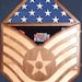 Tsgt Chevron Shadow Box - Made to Order - Etsy