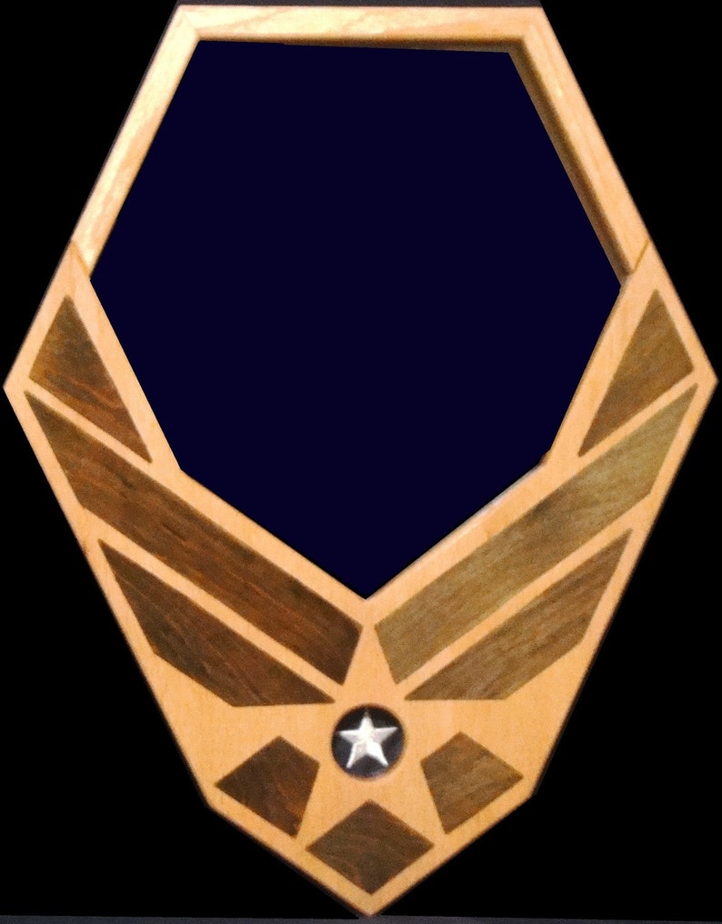 AF Emblem Shadow Box Made to Order - Etsy
