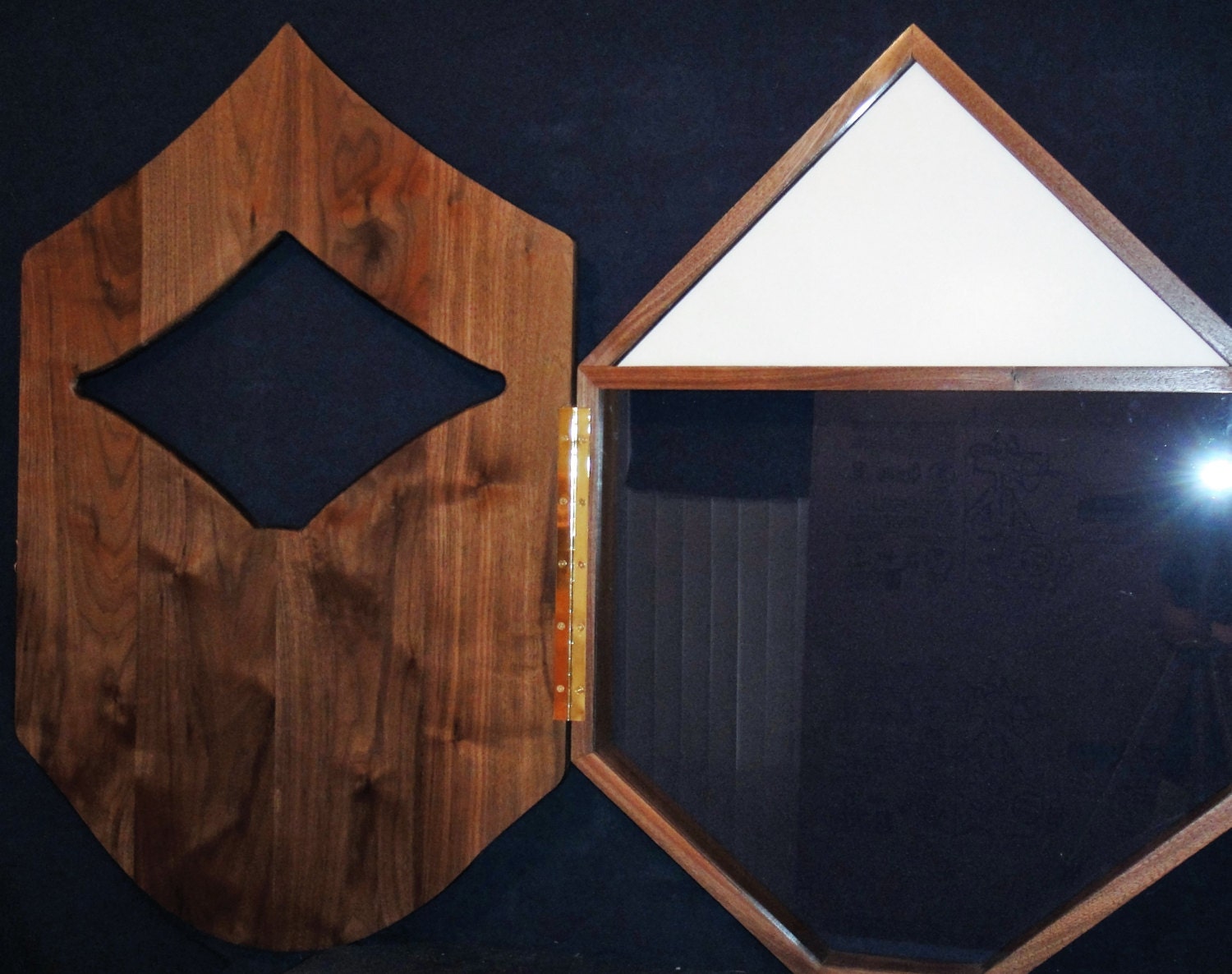 Smsgt Chevron Shadow Box - Etsy