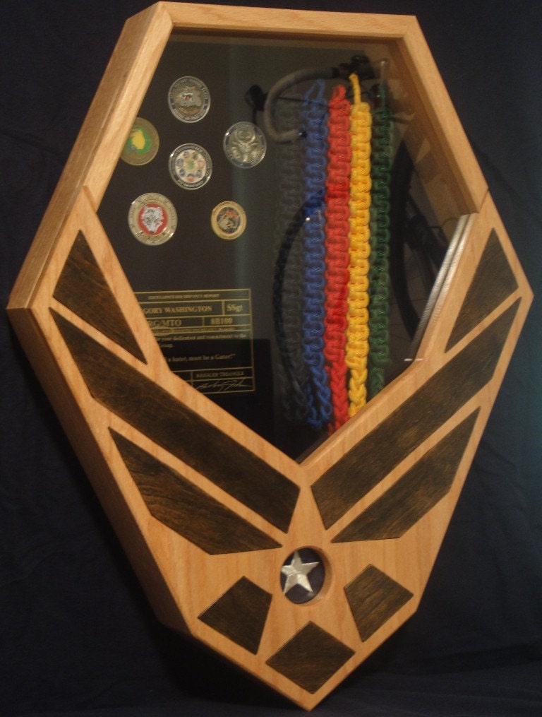 AF Emblem Shadow Box Made to Order - Etsy