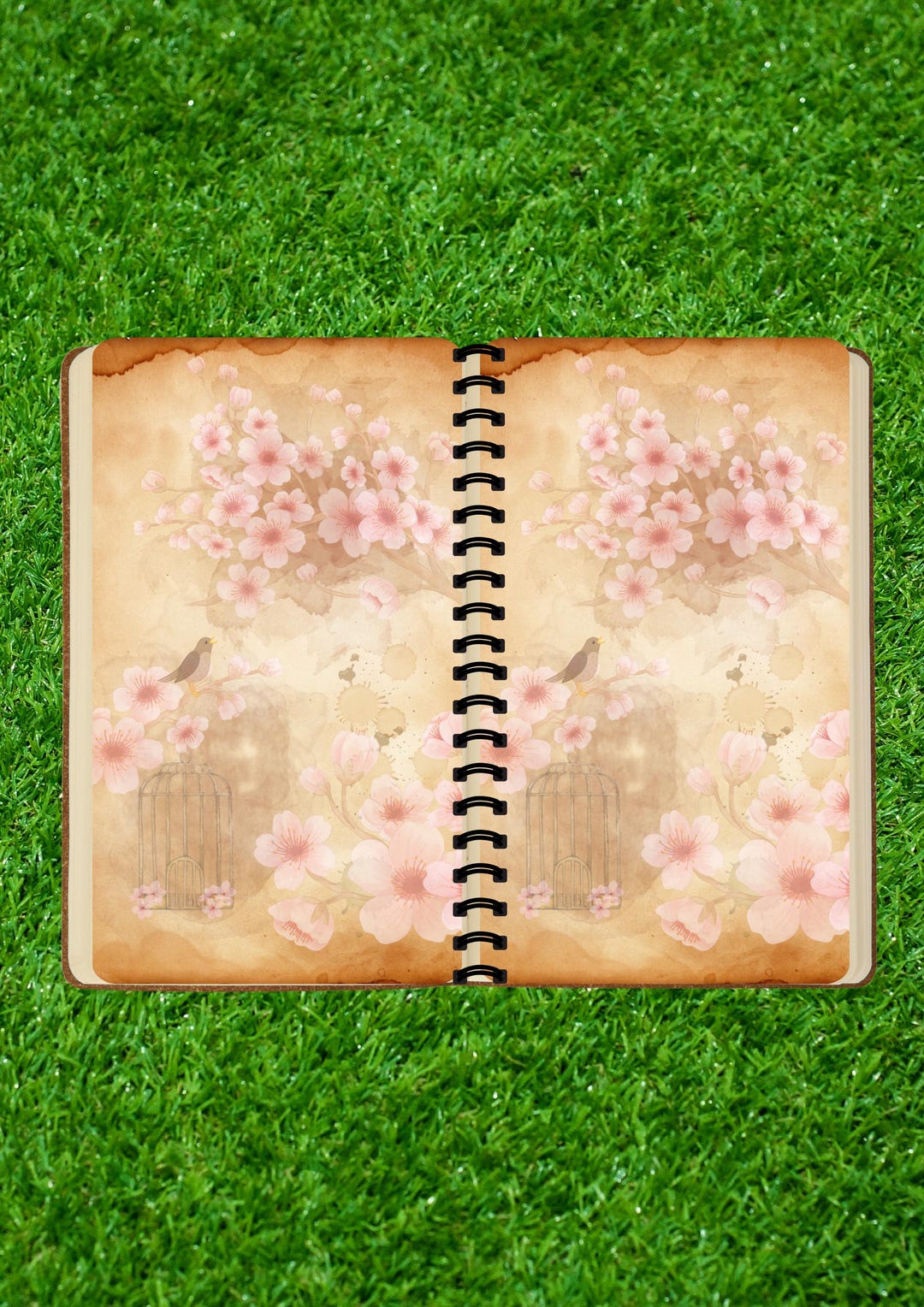 Create Your Own Notebook – Print & Use Vintage Pages, 7 Designs + Cover ...