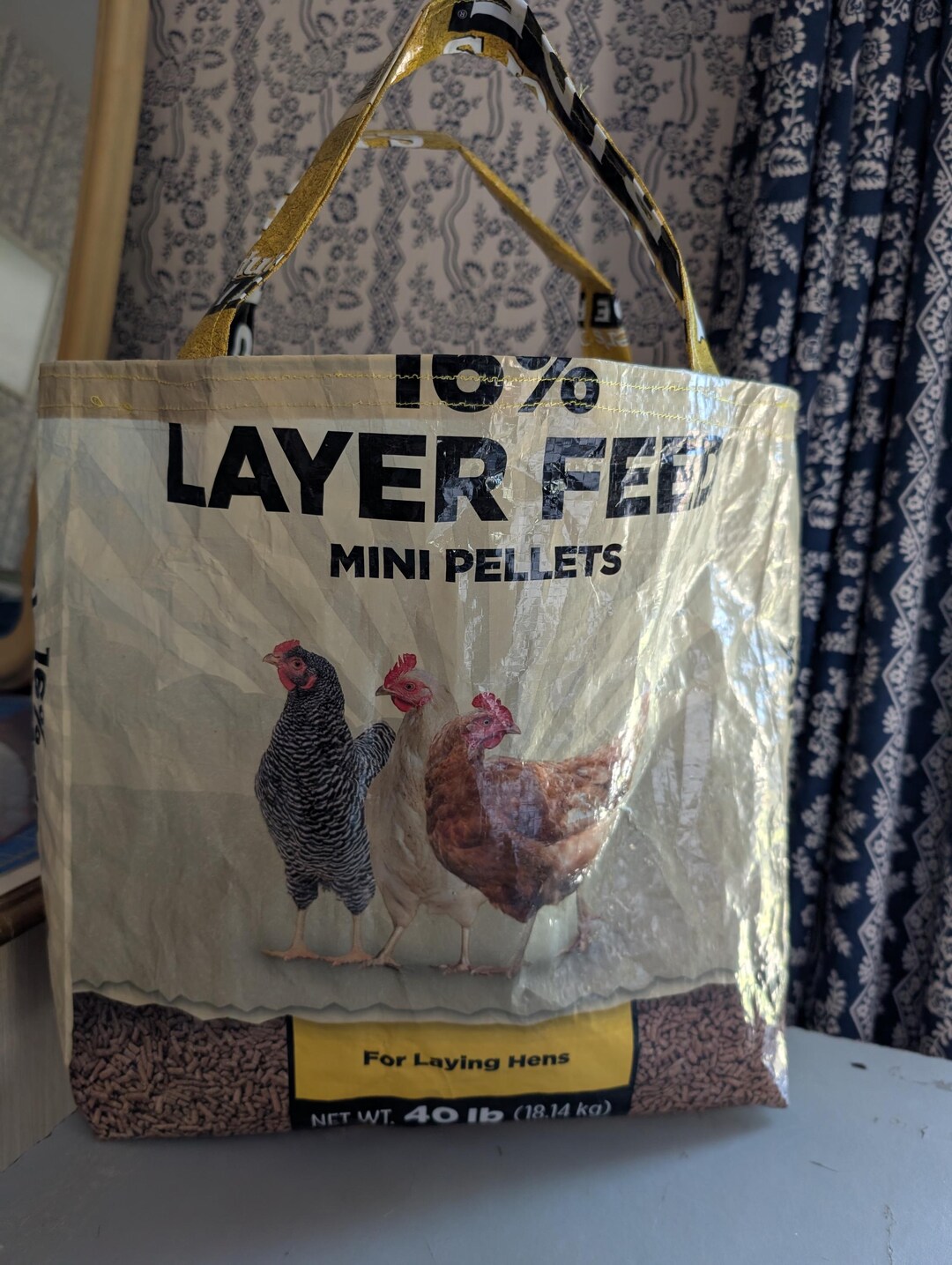Chicken Layer Feed Tote - Etsy