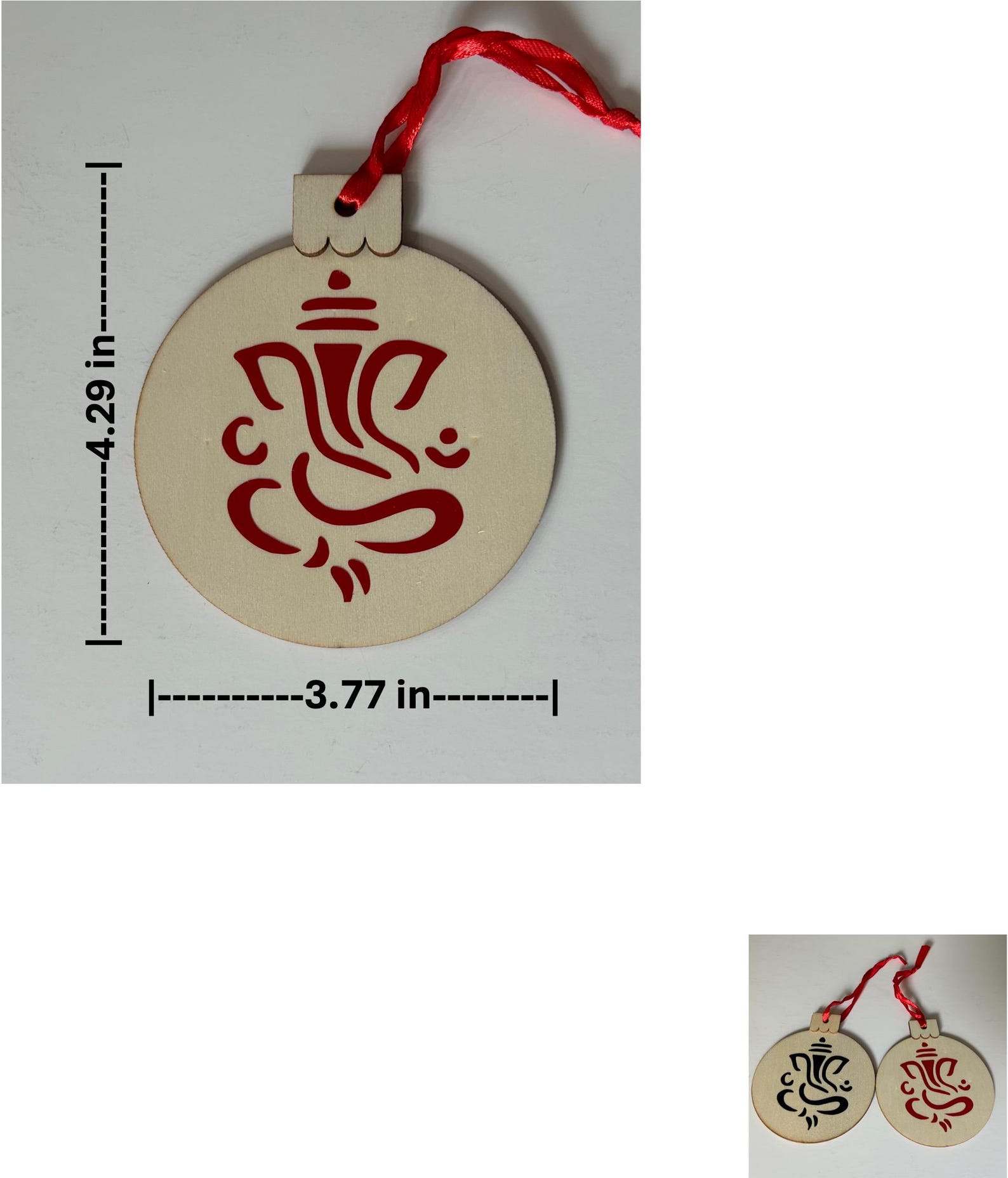 Handcrafted Ganesha Bookmarks, Curios, Calendars & Ornament Set ...