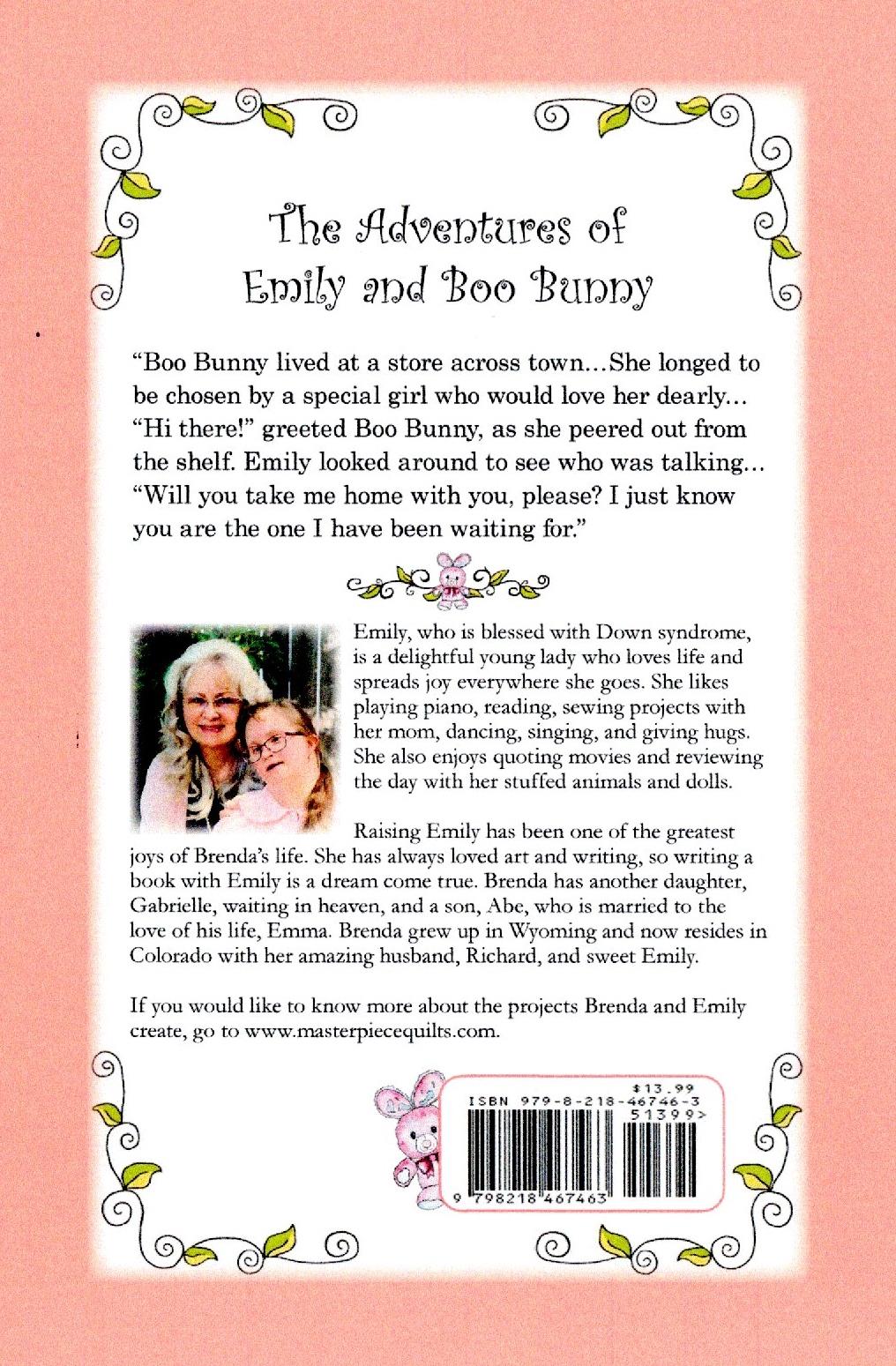 The Adventures of Emily and Boo Bunny: Children's Book - Etsy