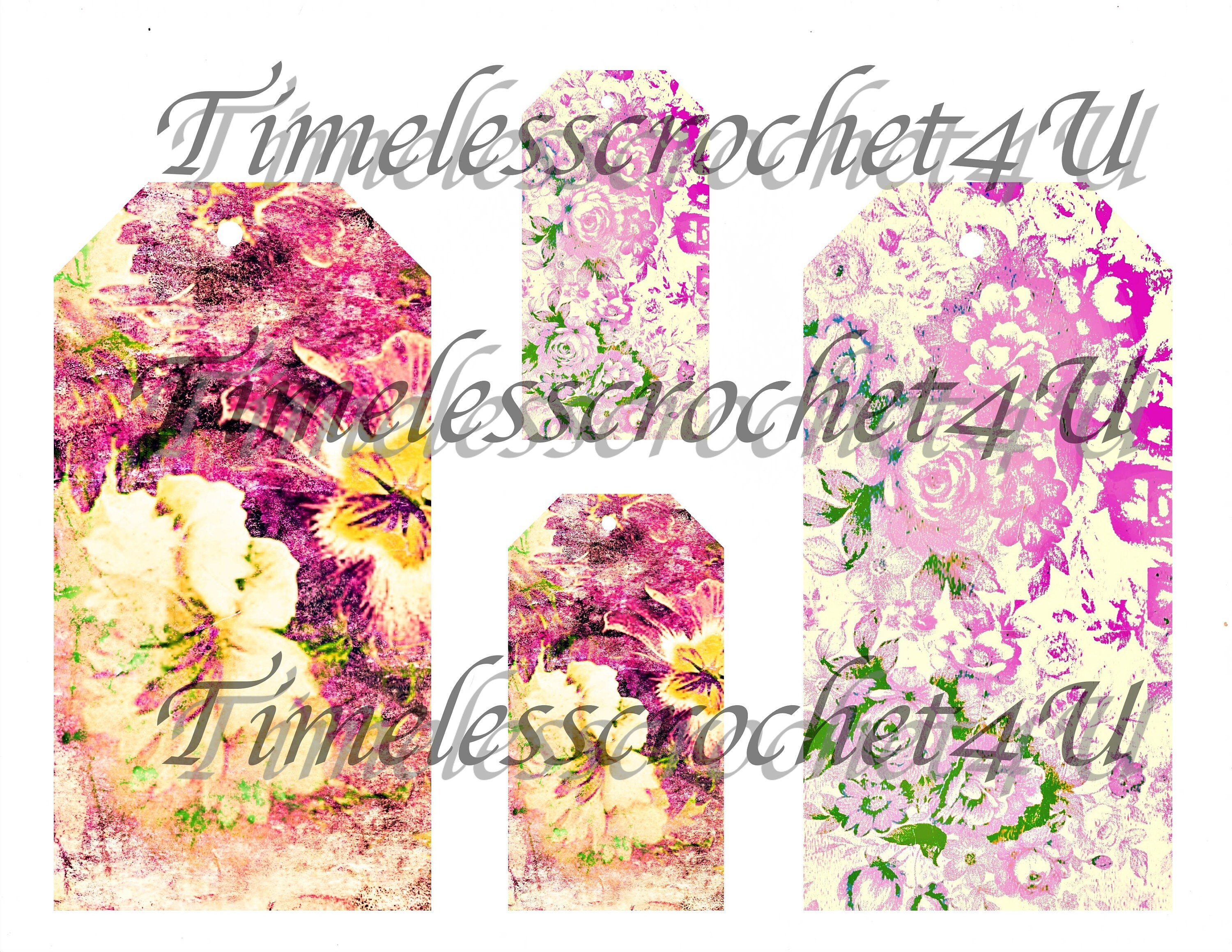 All Tags Kit, 2 Sizes-5 Sheets-digital Printable Downloads for Paper ...