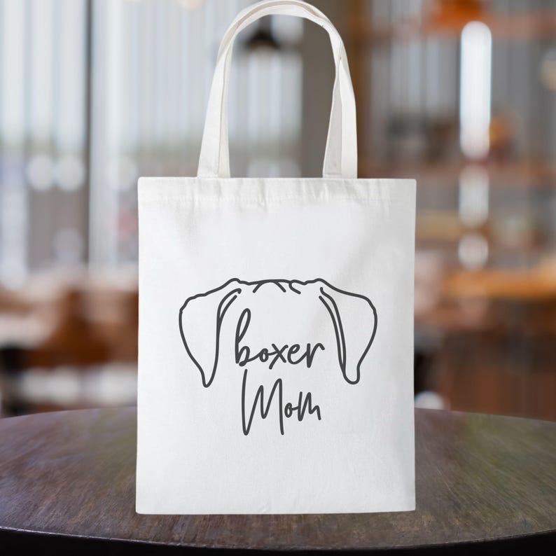 Dog Mom Set - Keychain, Tote, & Pouch Bundle - Choose Your Breed, Pet Lover - Etsy