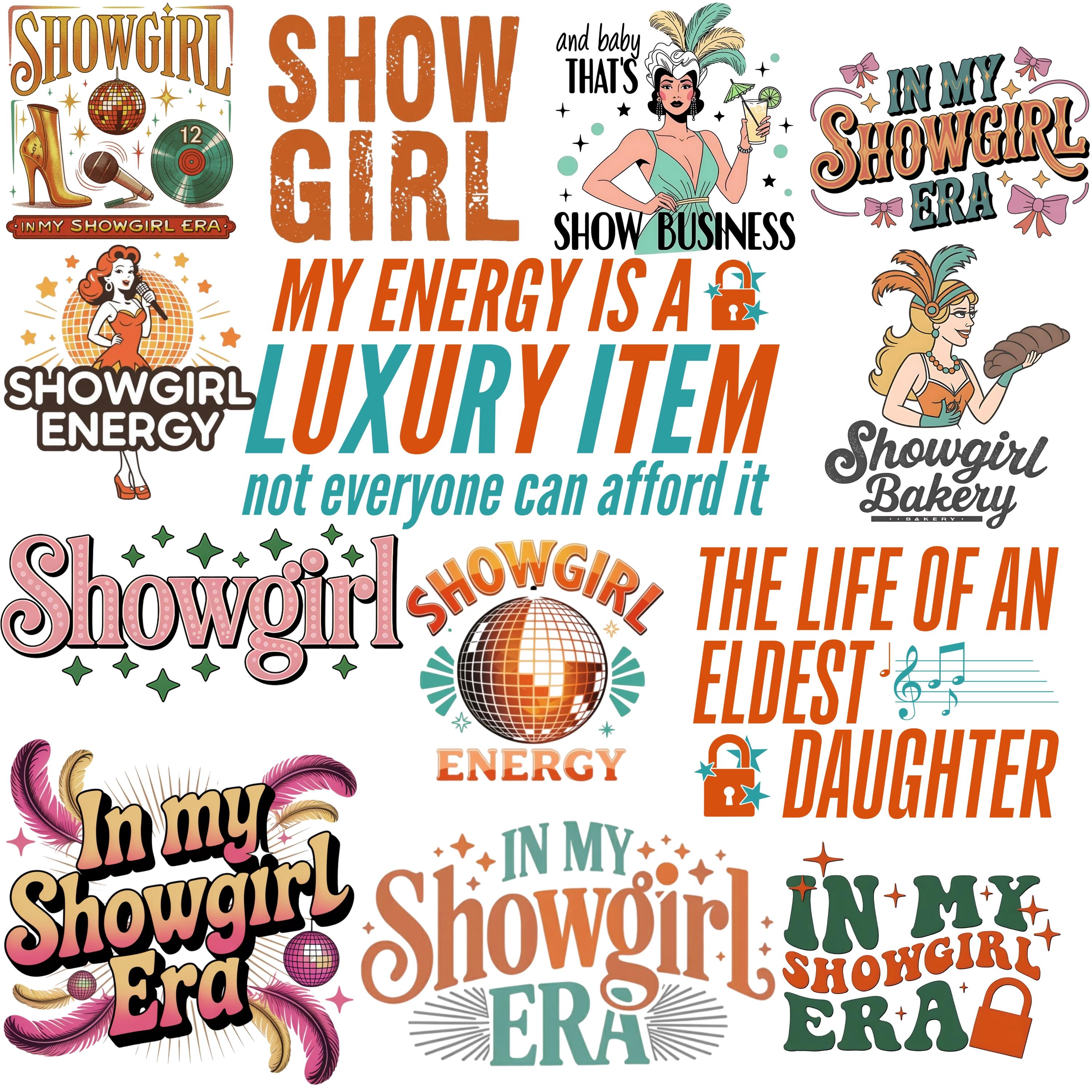 Showgirl Era PNG Bundle, Retro Graphics (digital Download) - Etsy