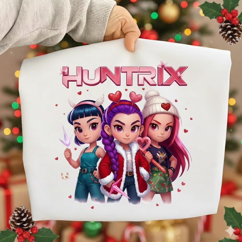 13 Valentine Kpop Huntrix PNG, Valentine Saja Girls PNG, Kpop Demon ...