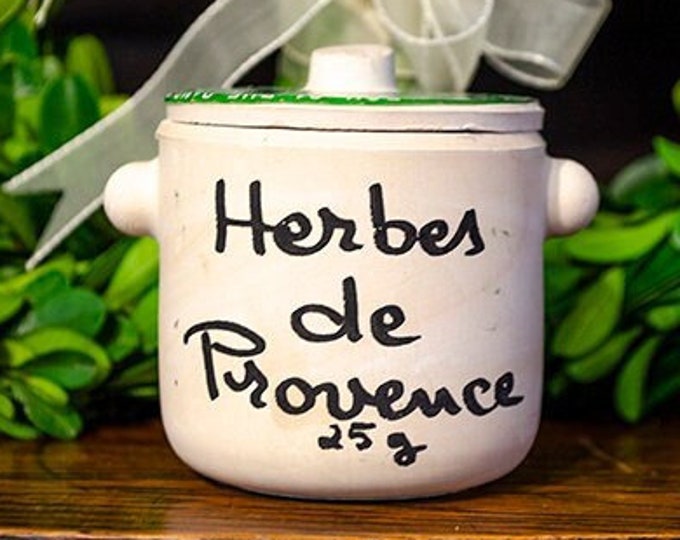 Vintage French Pot, Herbes De Provence, Herbs From France, Crockery - Etsy
