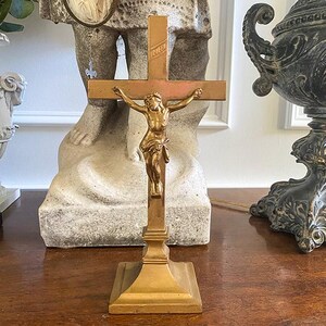 Antique Crucifix, Tabletop - Etsy