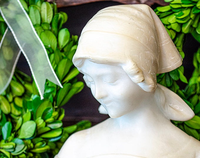 Antique French Marble Bust - Etsy