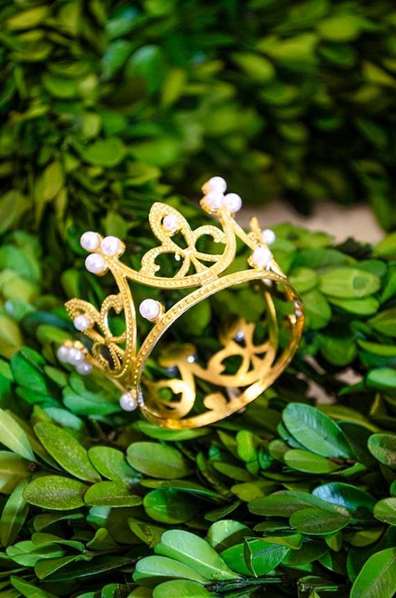 Small Metal Crown French Style Petite Size - Etsy