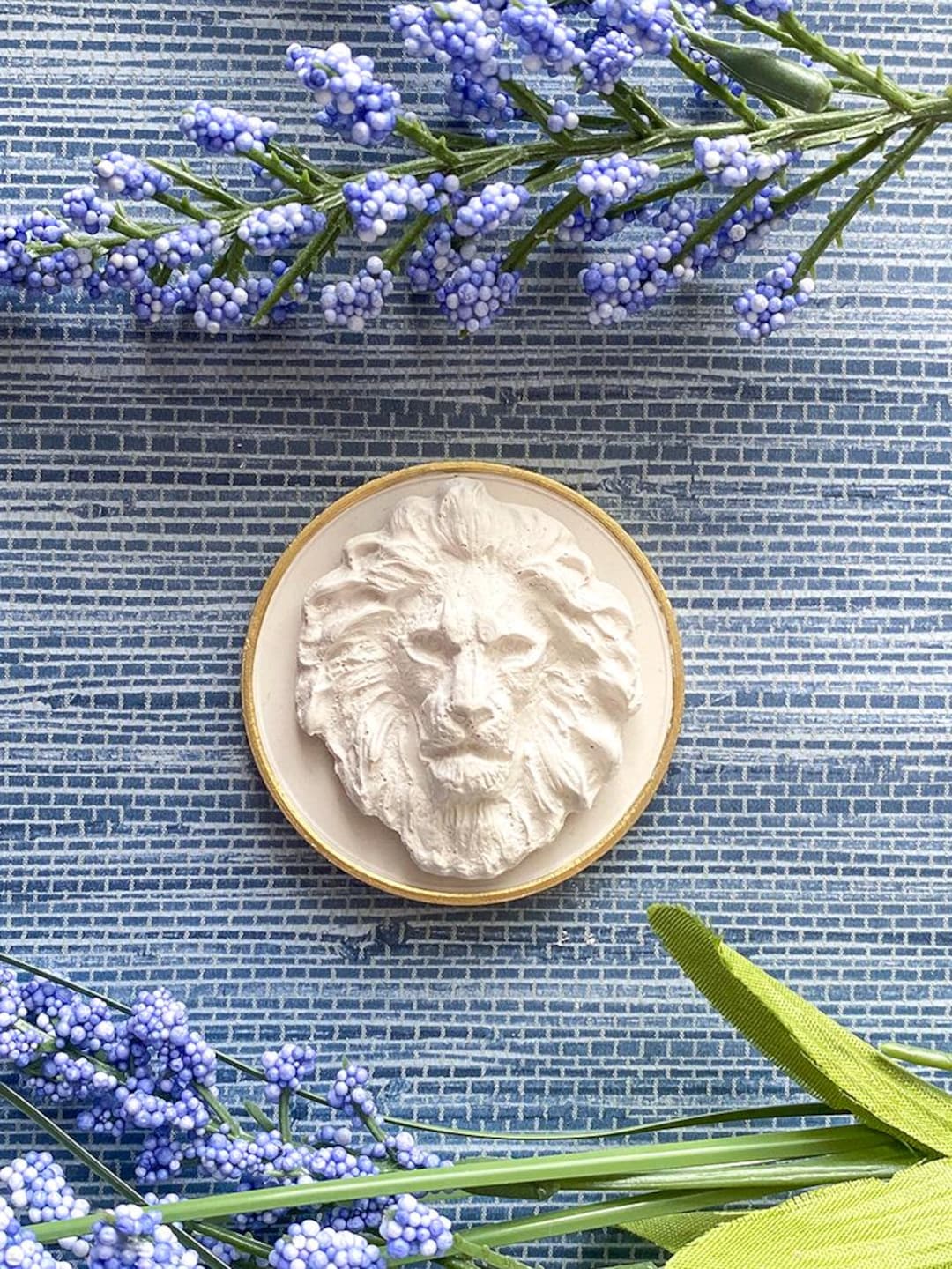 New! Lion of Judah Intaglio, Plaster Cast, Religious Art, Catholic ...