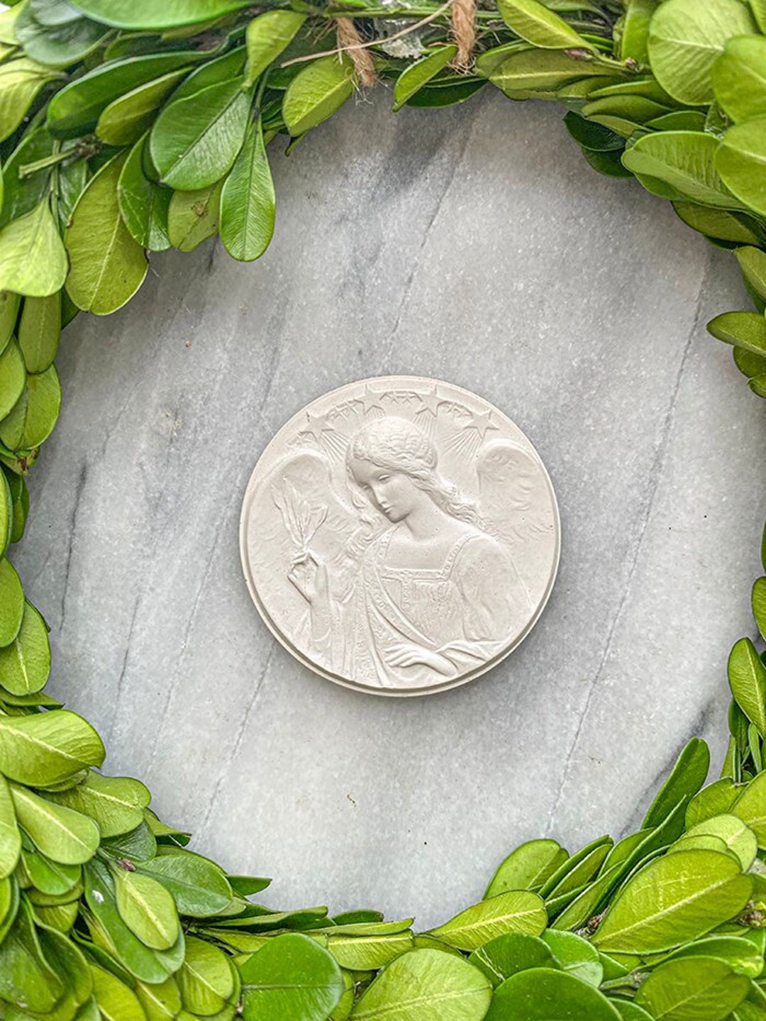 Intaglio, Heavenly Angel, Plaster Cast - Etsy