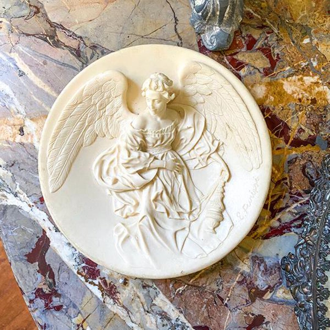 Vintage Italian Angel Plate, Wall Decor, Collectible, COA - Etsy