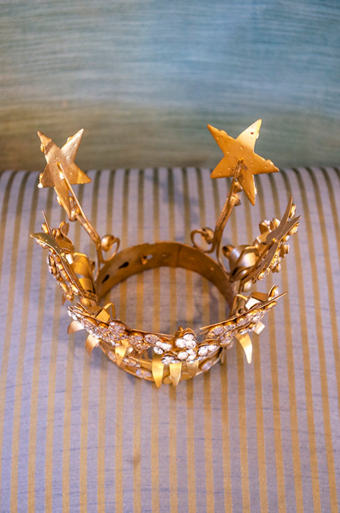 French Style Corona Crown Madonna Crown Stars Flowers - Etsy