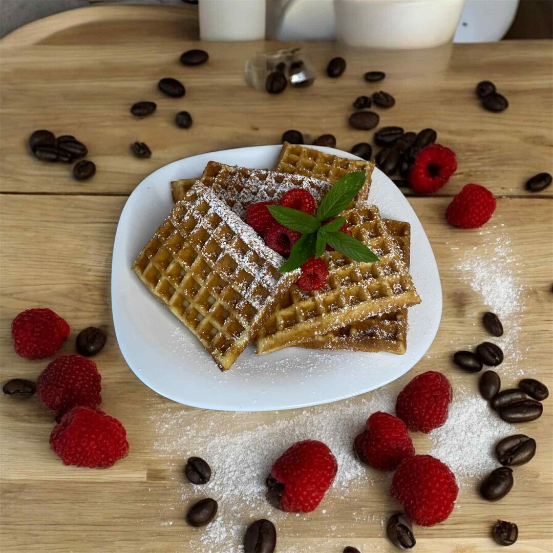Belgian Waffles — Fragrant Homemade Waffles to Accompany Coffee | A ...