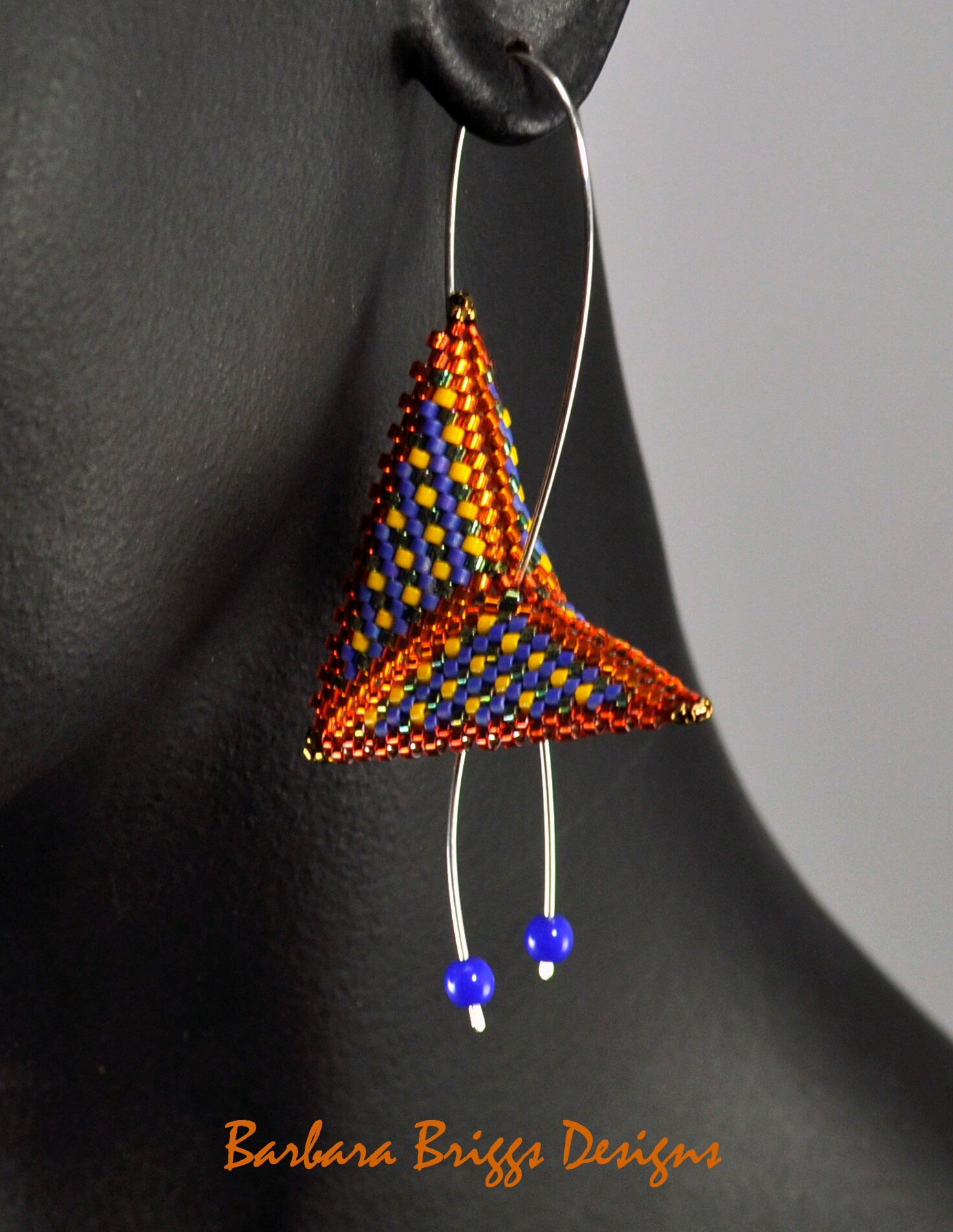 Tutorial for "color Play Warped Square Mixed Pattern" Drop Earrings - Etsy